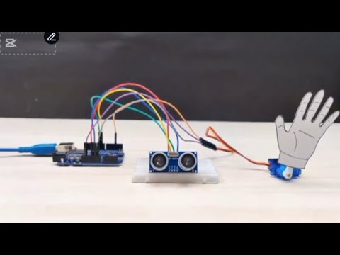 Nouveau projet Arduino Uno r3 avec servomoteur et capteur ultrason 😁 ...