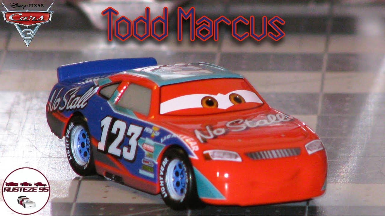 Pixar Cars 3 2017 Todd Marcus - Review (FACTORY CUSTOM) - YouTube
