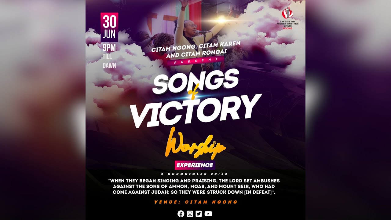 SONGS OF VICTORY WORSHIP NIGHT - YouTube