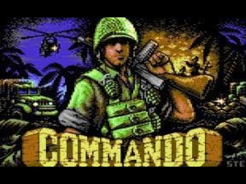 C64 Commando Arcade by Nostalgia. Longplay.