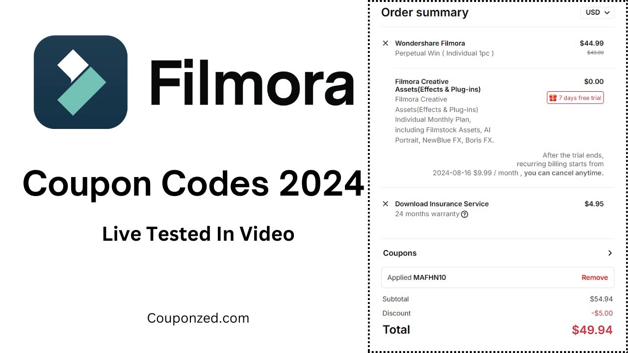 Latest Filmora Coupon Codes 2024 - How to Get & Use Filmora Discount ...