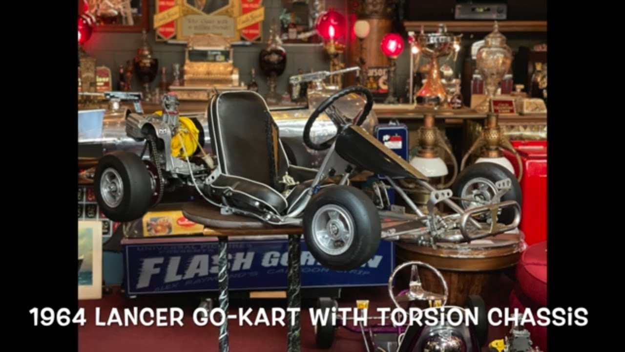 1964 LANCER Go Kart with Torsion Chassis SOLD FOR $4,495 - YouTube