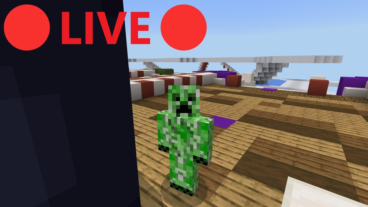 Minecraft - Present Rush - 🔴 LIVE 🔴 - YouTube