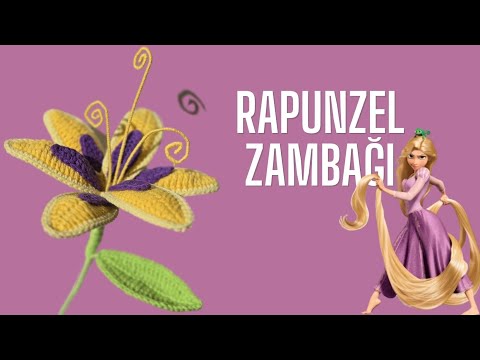 Rapunzel’in Sihirli Çiçeğini Ördüm! | Animasyon Dizi Ve Filmlerdeki Çiçekler Serisi #1