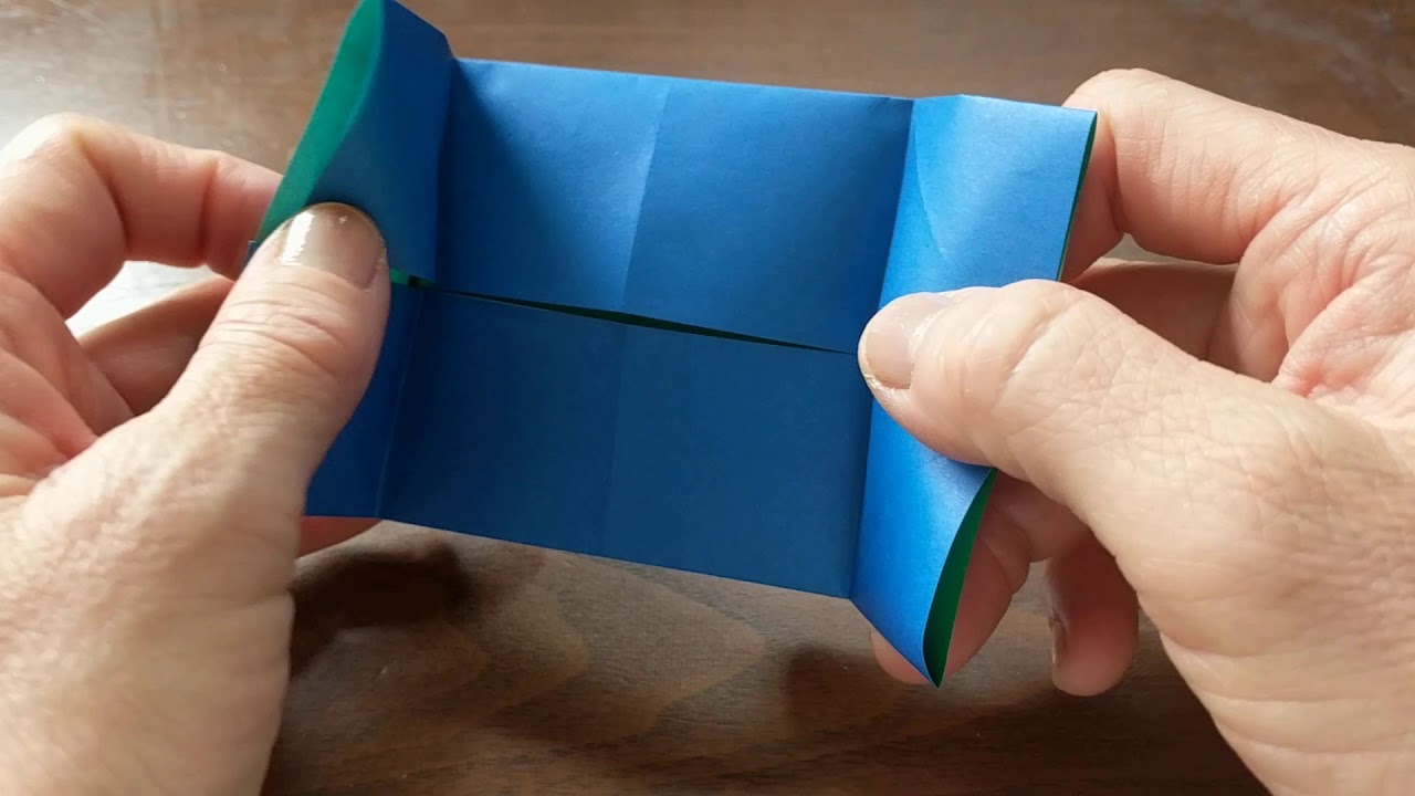 Origami Pin Wheel (Fun!) - YouTube