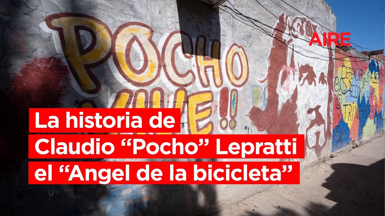 🚲🪽 La Historia de POCHO LEPRATTI: El Ángel de la Bicicleta 🚲🪽 - YouTube