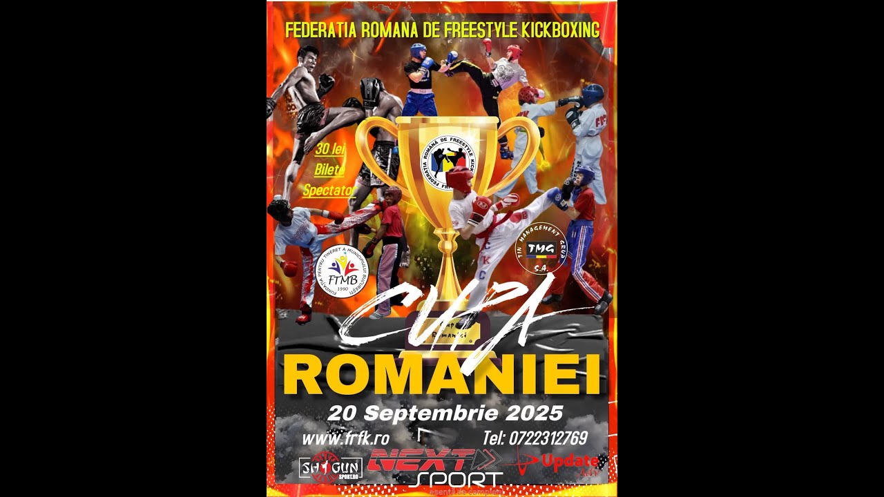 FEDERATIA ROMANA FREESTYLE KICKBOXING - YouTube