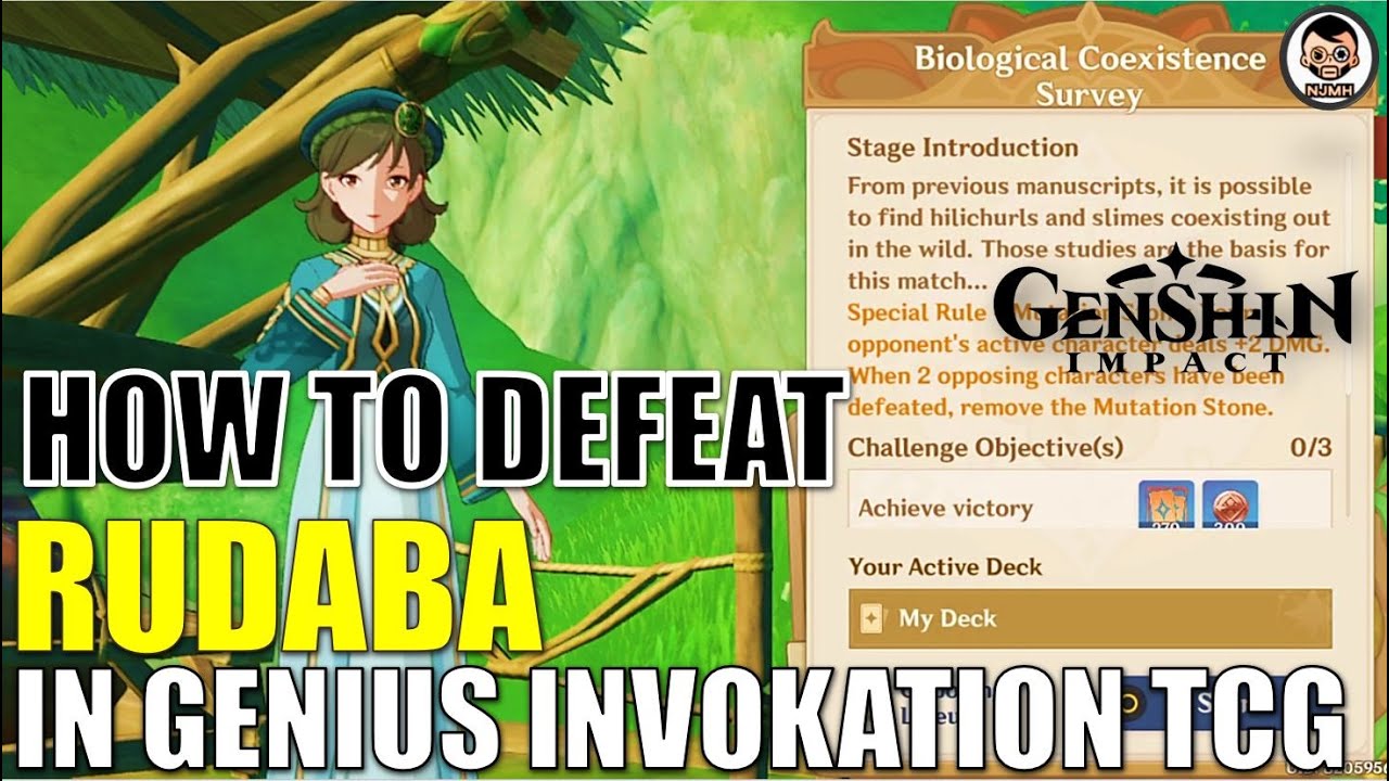 How to defeat RUDABA in a Genius Invokation TCG Duel? | Genshin Impact ...