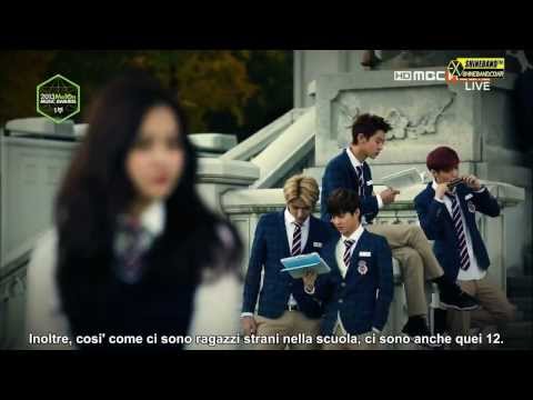 [SUB ITA] Melon Music Award 2013 with EXO ~ Drama VCR - Wolf - Growl