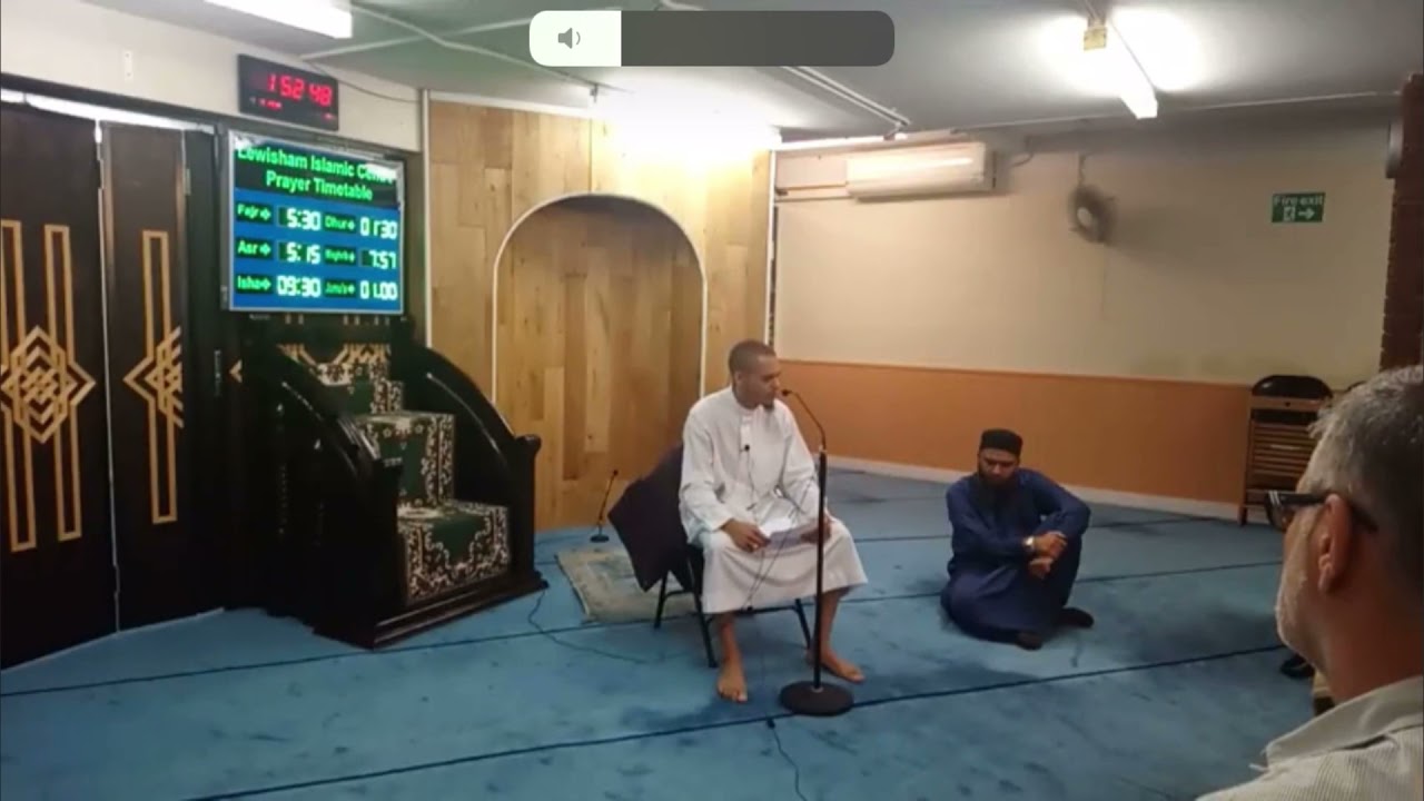 Short Talk at Lewisham Mosque - YouTube