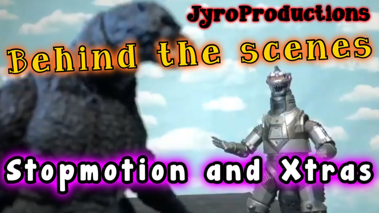BTS for upcoming 2019 Godzilla and Kaiju fanfilms..stopmotion - YouTube