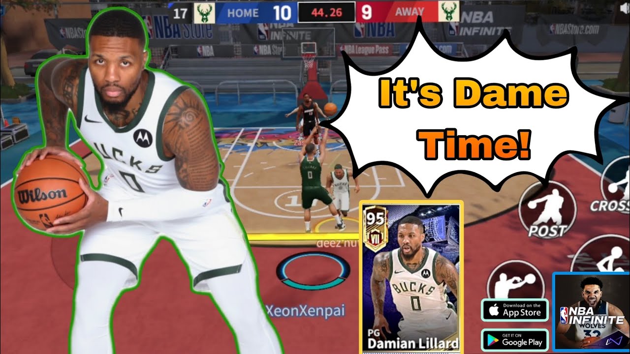 Damian Lillard Rank Game Highlights | NBA Infinite | It's Dame Time ...