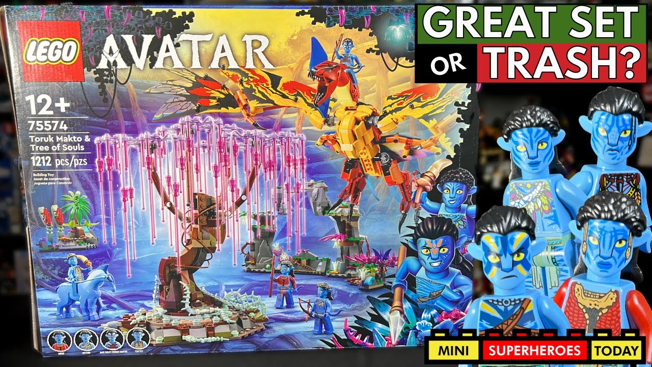 GREAT SET or TRASH? - LEGO Avatar Toruk Makto and the Tree of Souls Set ...