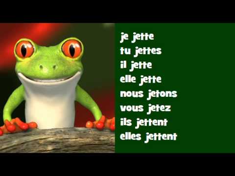 Conjugaison musicale # Indicatif Présent # Verbe = jeter - YouTube