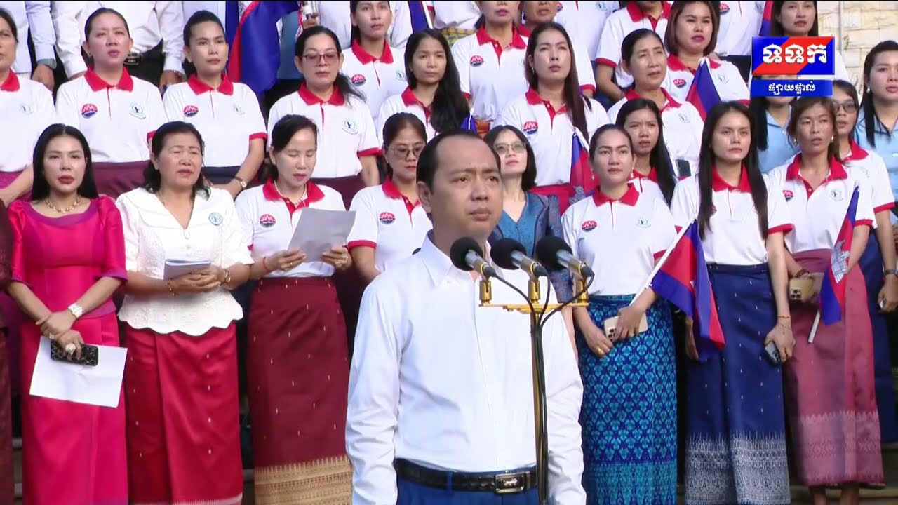 មហាព្រឹត្តិការណ៍ដ៏ថ្មីសន្លាង សង្វៀនប្រដាល់ V-ACTIVE KUN KHMER ចេញពីបរិវេណសួនឧស្សាហកម្មវឌ្ឍនៈ ១ ...