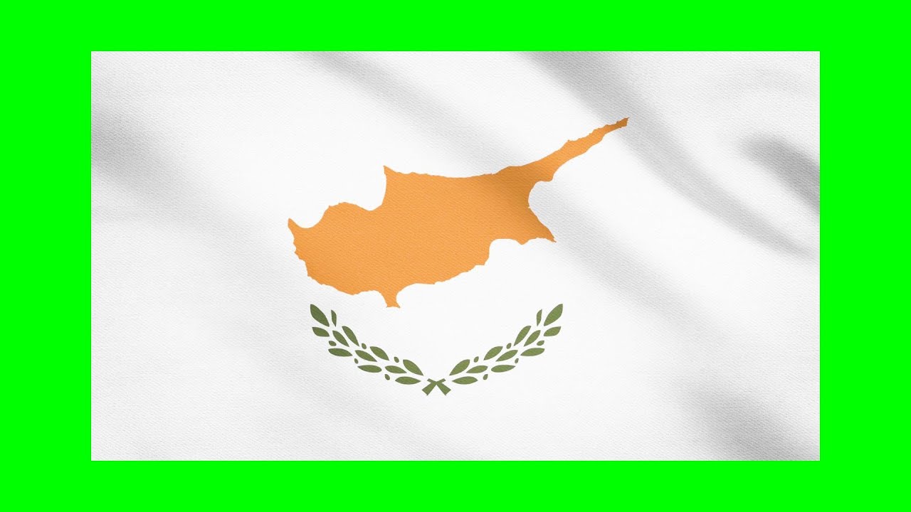 CYPRUS 🏳️ FLAG Frame MOTION BORDER💯| #greenscreen effects - chroma key ...