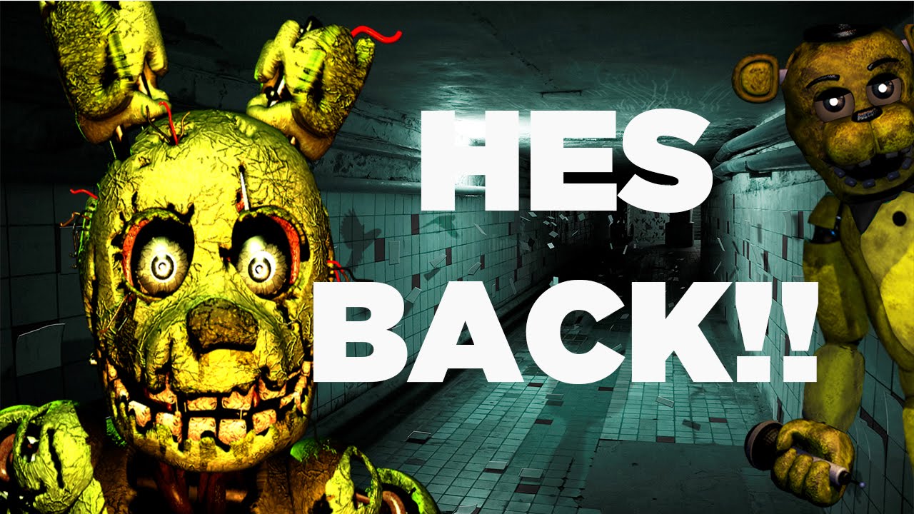 SPRINGTRAP IS ALIVE?!?!?!?!??!?!? : FIVE NIGHTS AT FREDDYS 4 TRIVIA ...