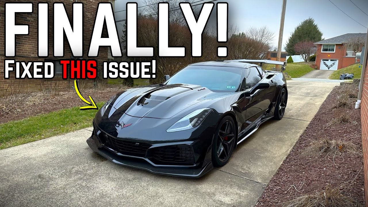 HOW TO LOWER your C7 Corvette for FREE! ZR1 Corvette MUST HAVE ...