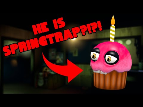 I found the FNAF 1 Cupcake in FNAF 3!!! || Five Nights at Freddy's 3 ...