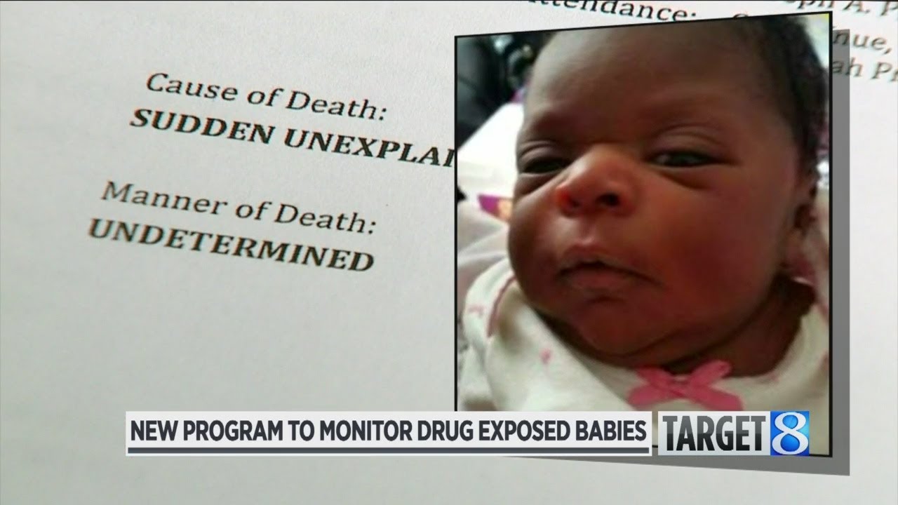 New program to monitor drug exposed babies - YouTube