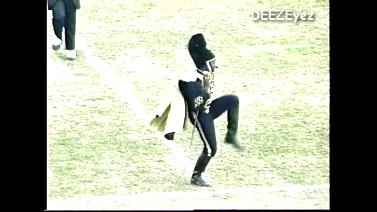 NC A&T Blue & Gold Marching Machine at Dudley Band Day 2001 - YouTube