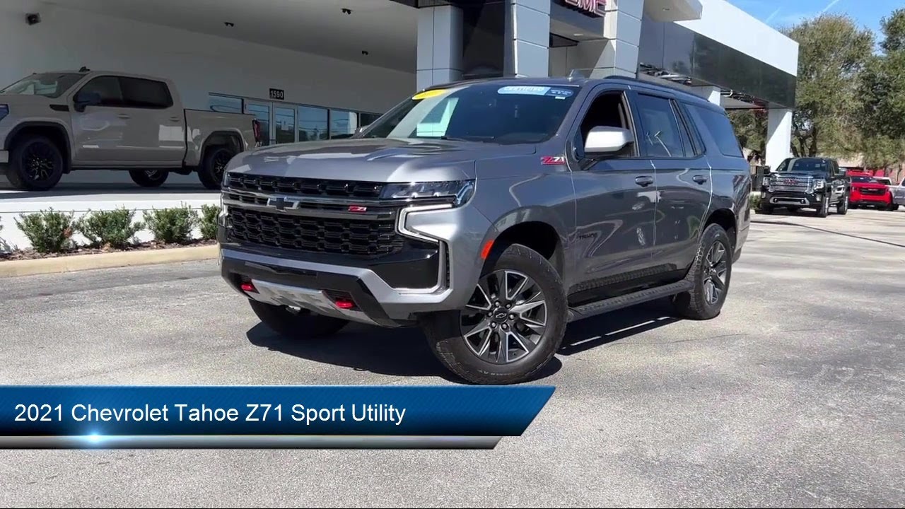2021 Chevrolet Tahoe Z71 Sport Utility Deland Orange City Deltona ...