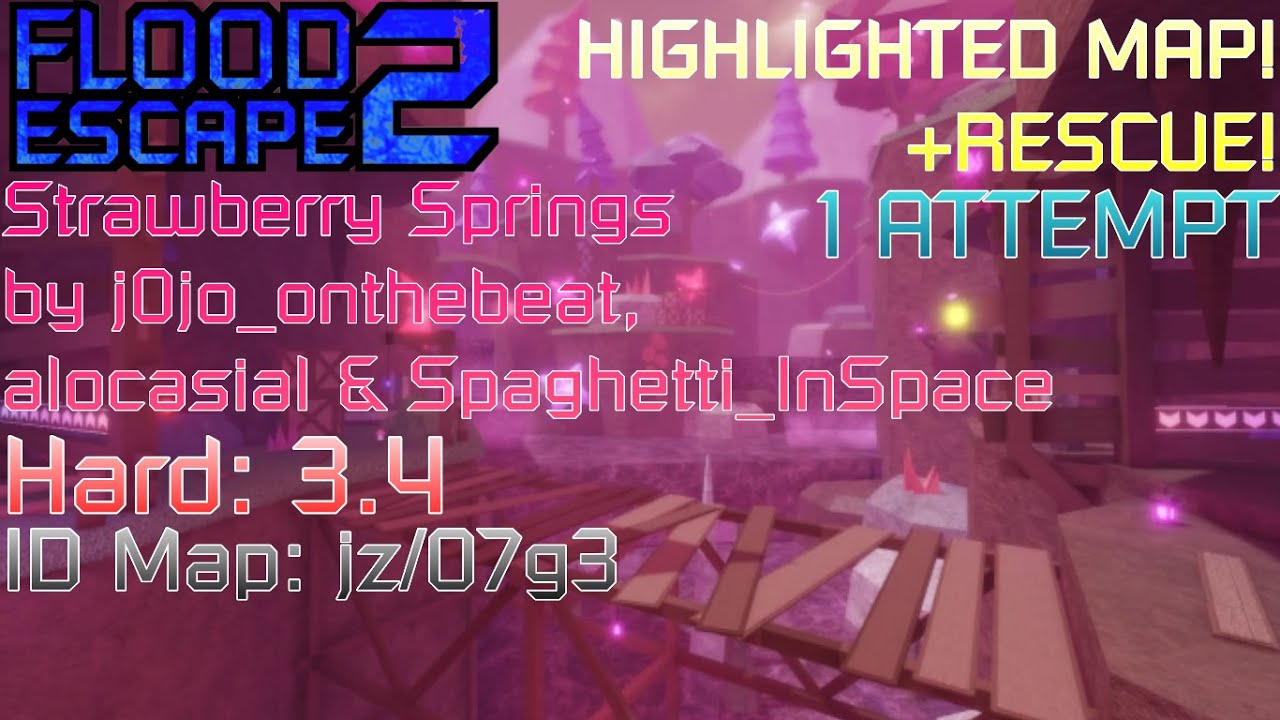 FE2 [HIGHLIGHTED MAP] - Strawberry Springs + Rescue [Hard: 3.4]. - YouTube