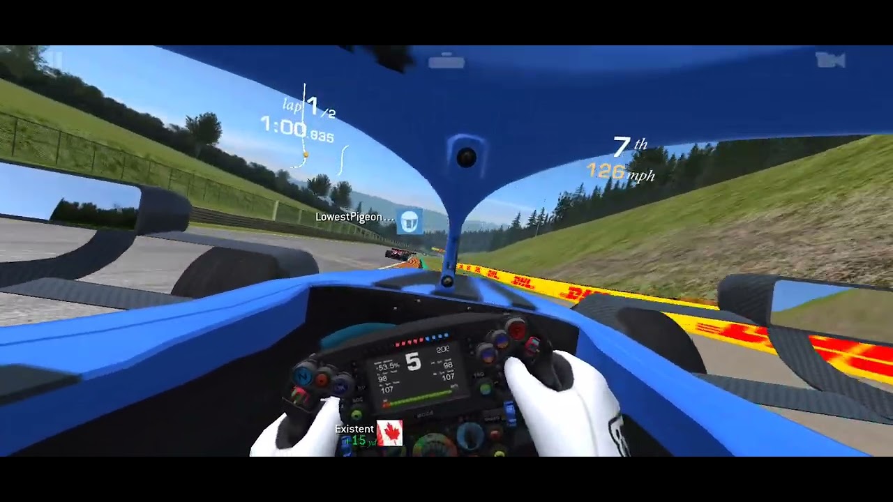 Real Racing 3: Franz von Maybach at Spa : innFahr Racing F1 - YouTube