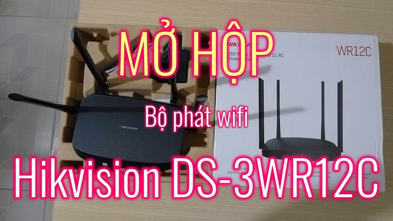 Router Wifi cho gia đình HIKVISION DS-3WR12C kết nối mượt mà đáng mua ...