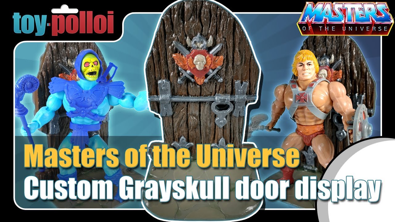 Custom Vintage He-Man and the Masters of the Universe Grayskull door ...