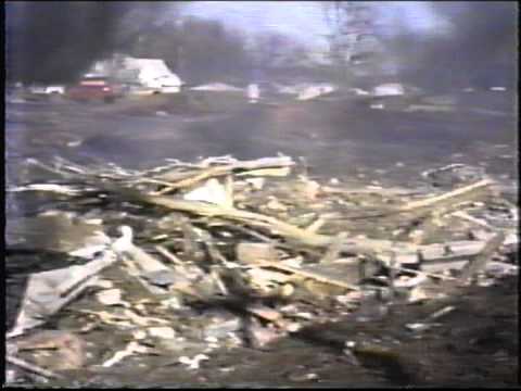 Allendale after the 1989 tornado - YouTube