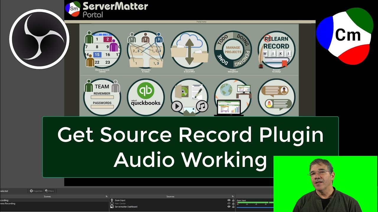 OBS Source Record Plugin - no sound in head shot - YouTube