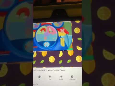 Mickey Mouse clubhouse mickey’s little parade 2009 - YouTube