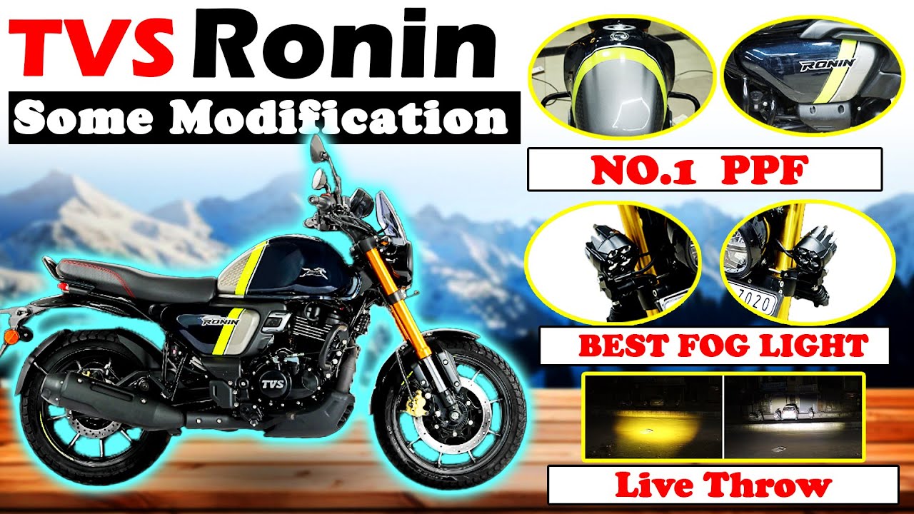 TVS Ronin Modification | Modified TVS Ronin | Ronin Modified | TVS ...