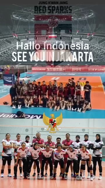 Red Spark akan datang ke Jakarta #volleyball #voli #volleyballplayer # ...