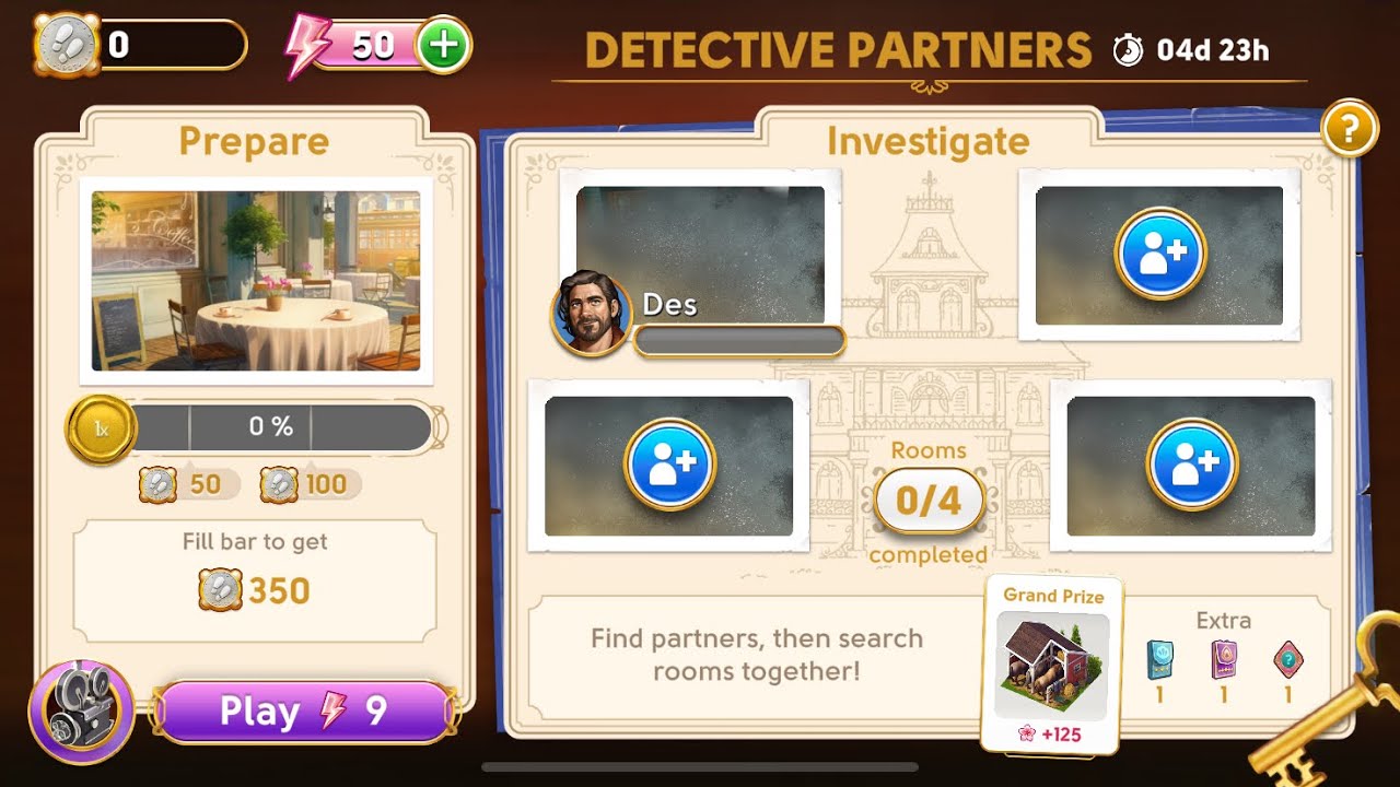 Detective Partners - Scene 1 , event starting 11/3/25 No loading ...
