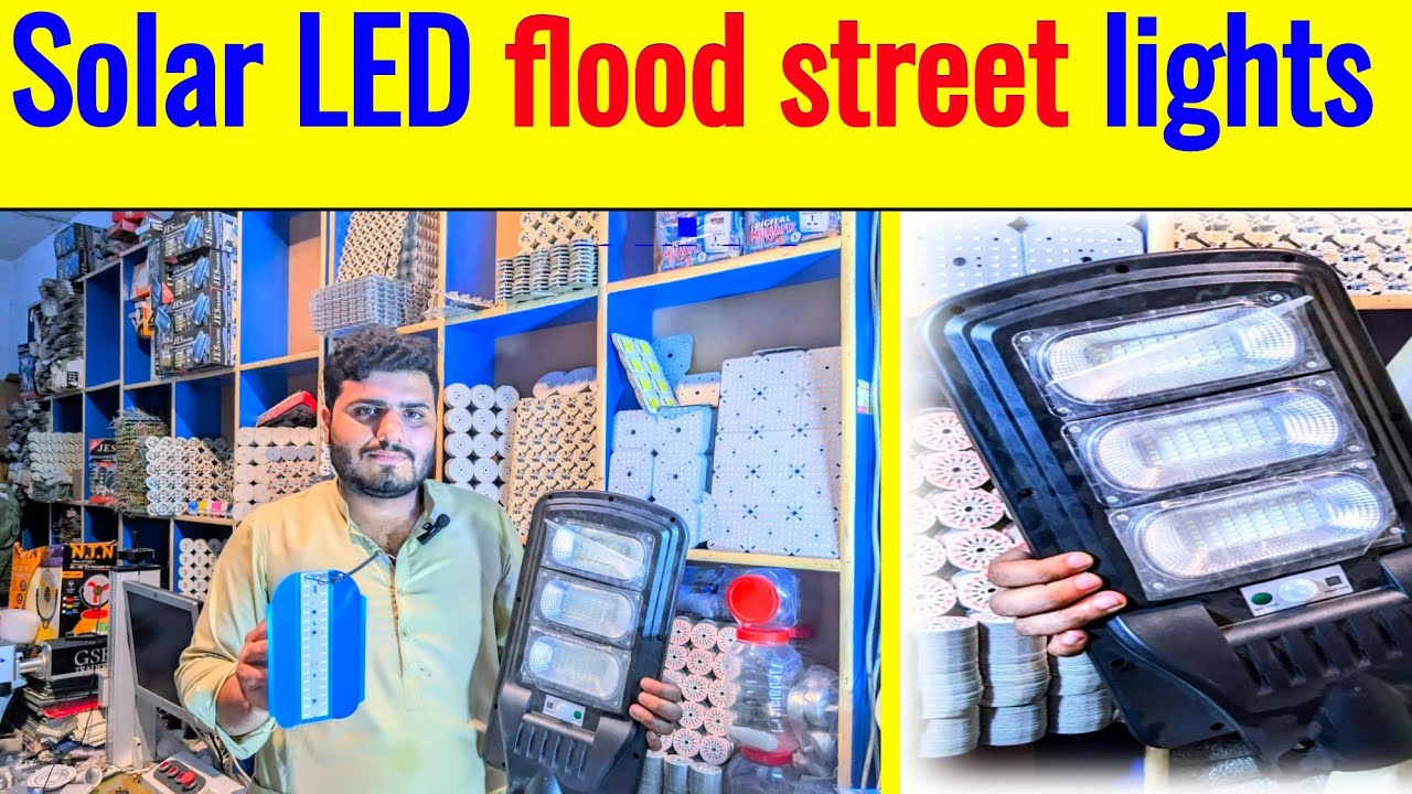 super bright led flood street light price in Lahore | solar street light price | flood street ...