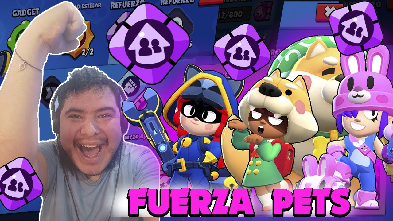 ¡LAS MASCOTAS TAMBIEN QUIEREN LUCHAR! | NUEVO REFUERZO EPICO PODER DE ...