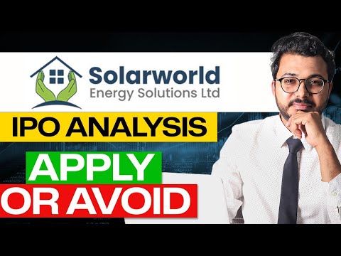 Solarworld energy IPO Review | solar world IPO GMP | Vibhor Varshney ...