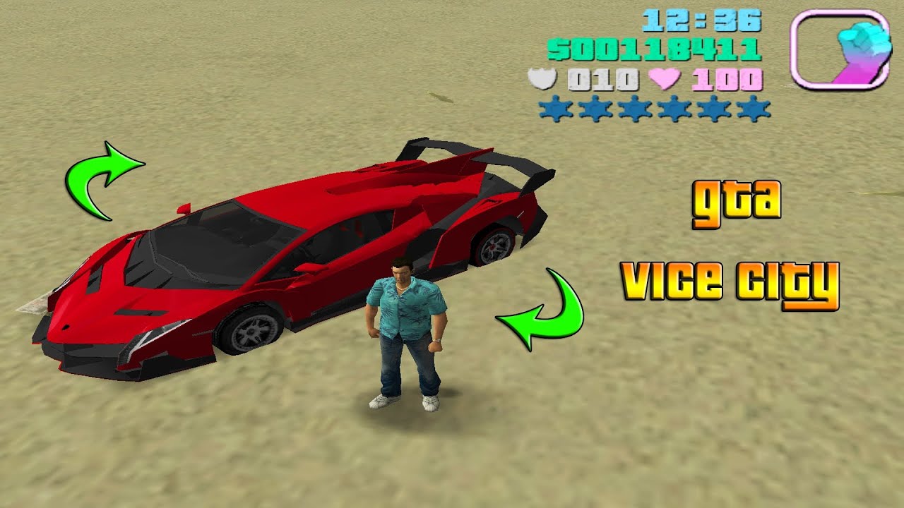 Gta vice city New car Mod (PC) - YouTube