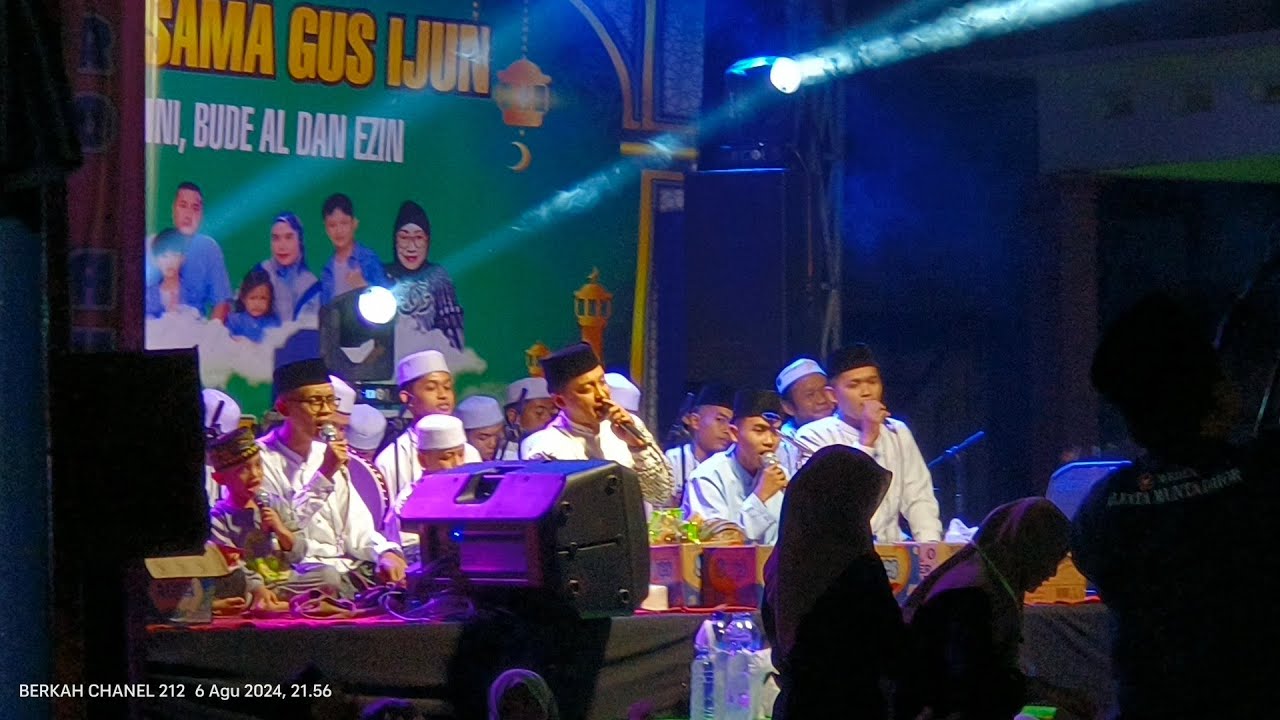 BANJAR PARAKAN BERSHOLAWAT GUS FAIZUN ALFATA MUNTADHOR - YouTube
