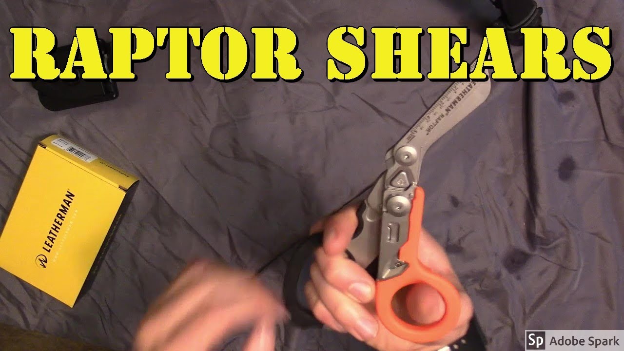 Leatherman raptor shears unboxing!!!! - YouTube