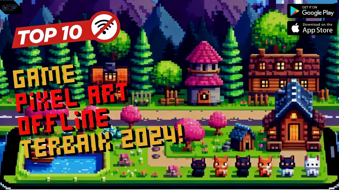 Top 10! Game Pixel Art Offline Android Terbaik 2024! - YouTube