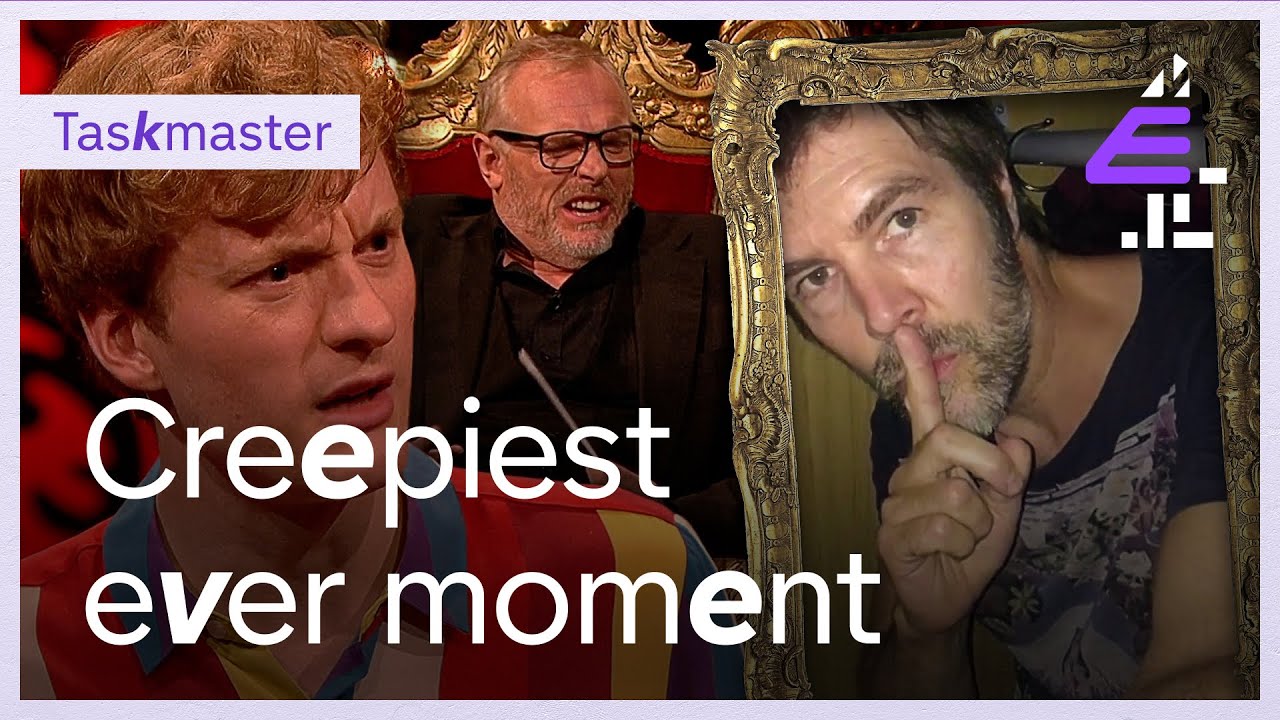 Rhod Gilbert’s CREEPY Video Of Greg Davies | Taskmaster - YouTube