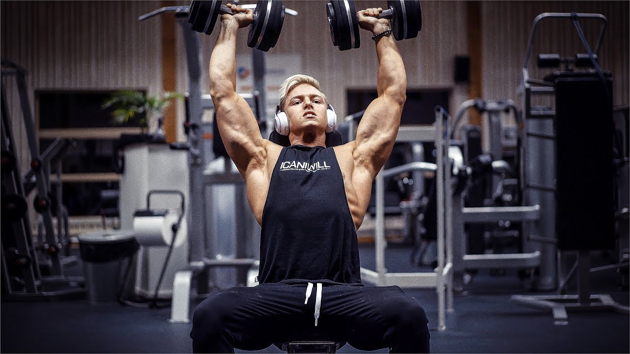 Oldschool Techno shoulder workout | Hampus Botvid - YouTube