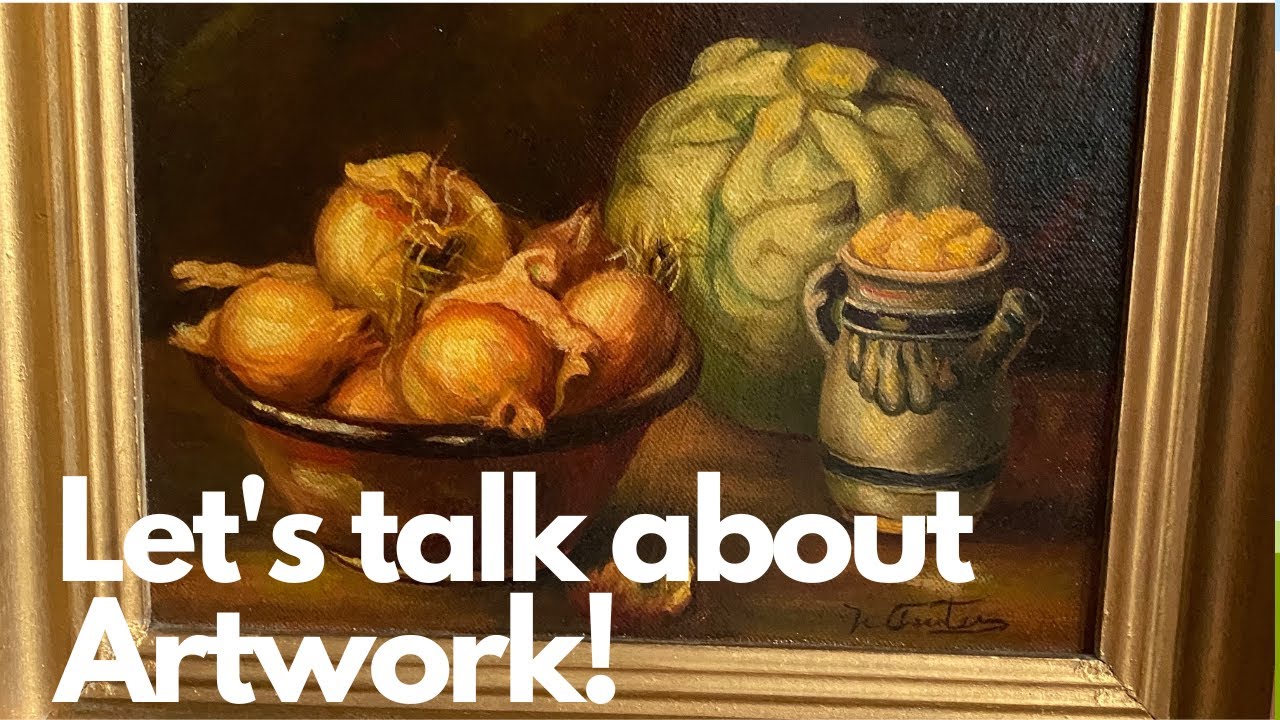 A look at some of my Art Collection - YouTube