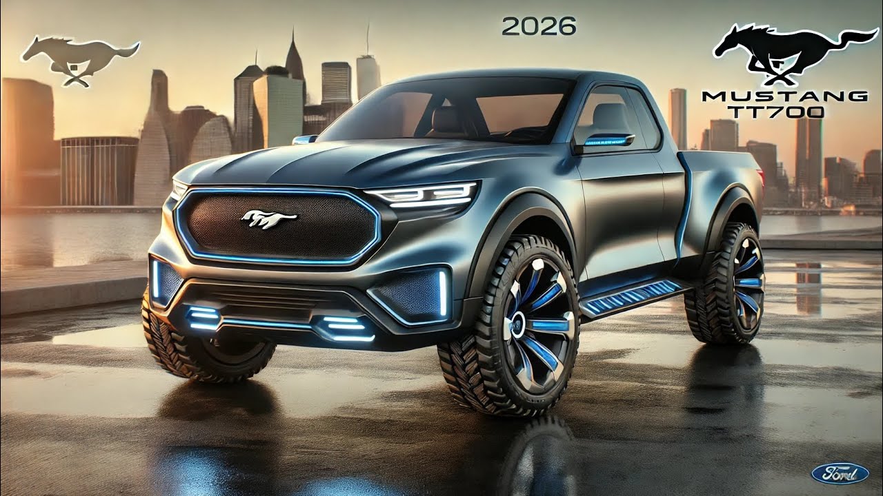 Ford Mustang TT700. Futuristic Design Meets Rugged Performance - YouTube