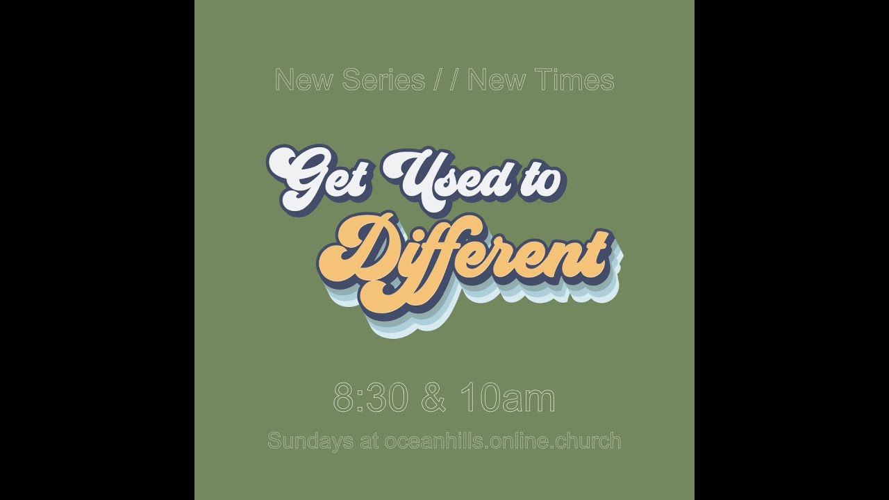 Get Used to Different - Part 1 - YouTube