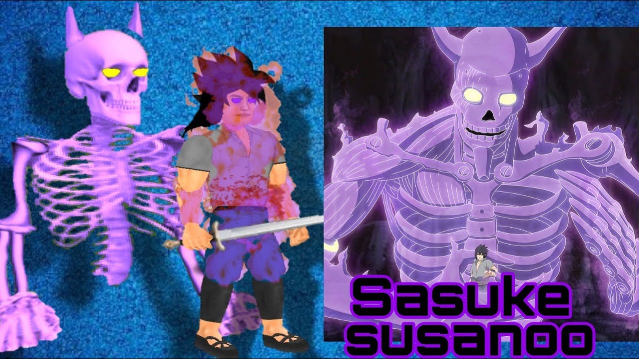 Sasuke and Skeletal Susanoo in Super City | HelloGAMES123 - YouTube