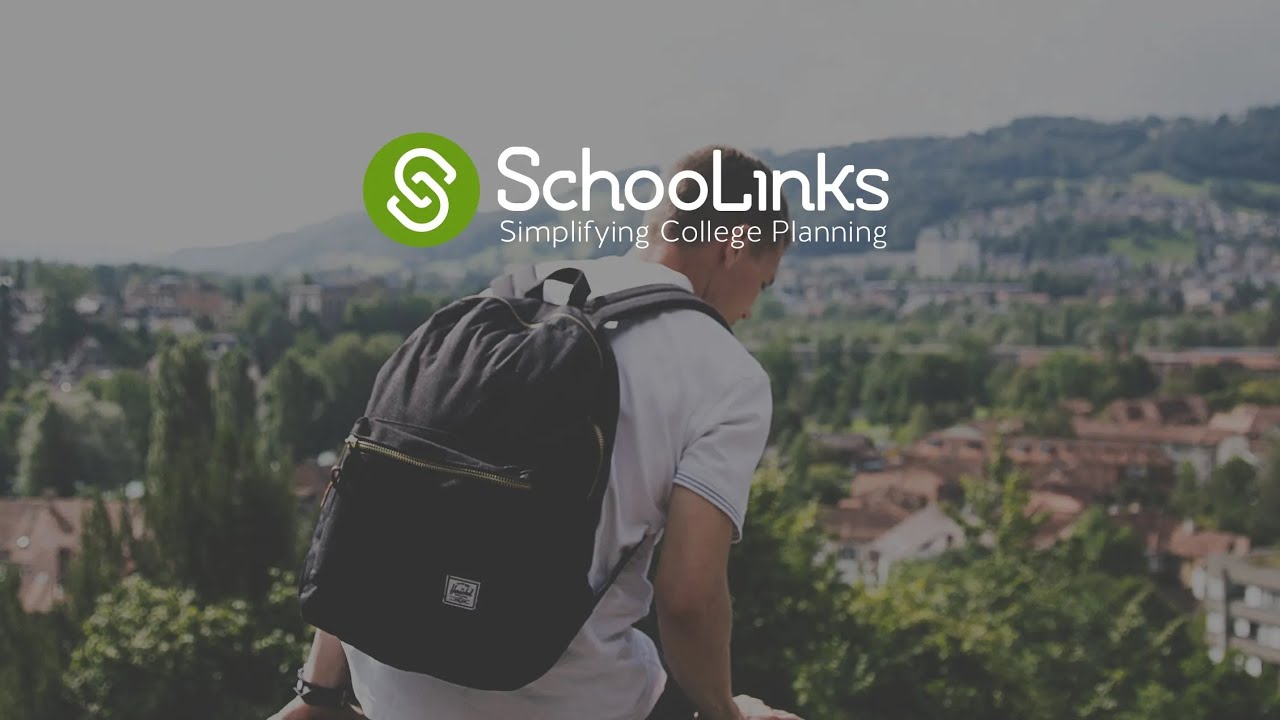 SchooLinks for College Applications - YouTube